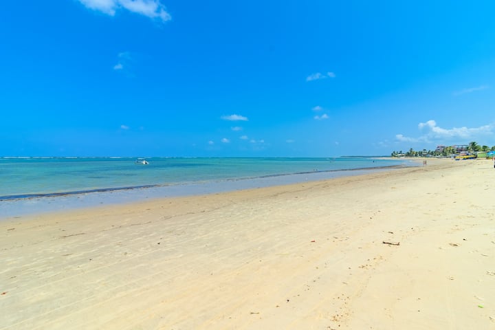 Beira-mar| Na Orla| Piscina Panorâmica | Varanda - Praia dos Carneiros