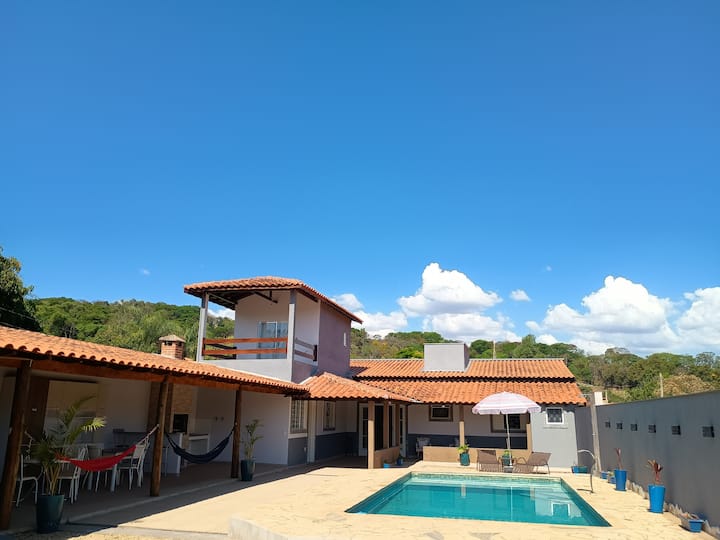 Chácara Em Socorro: Piscina, Churrasqueira, Vista - Socorro