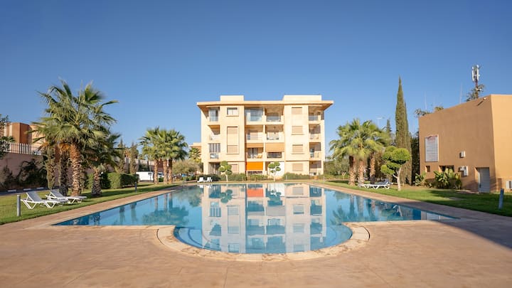Appartement Avec Piscine, 10min Du Centre - Maroc