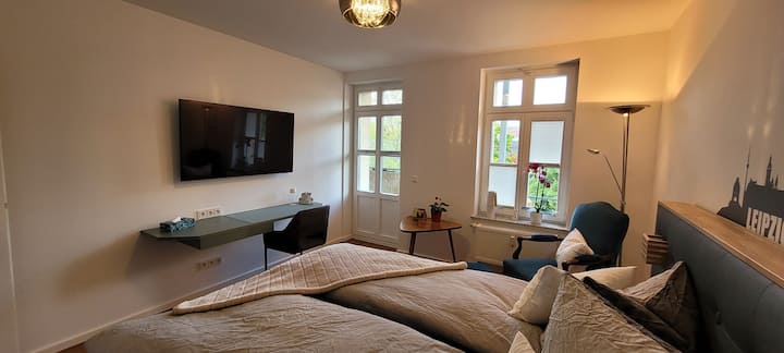 Klimatisierte Wohnung In Top Lage Mit Balkon - Leipzig