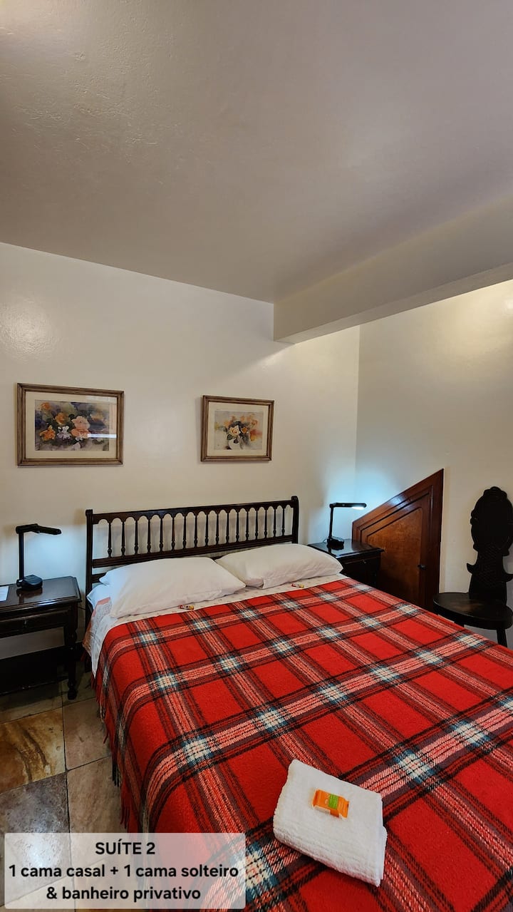 Aqui:) No Centro De Ouro Preto - Suíte 2 - Ouro Preto