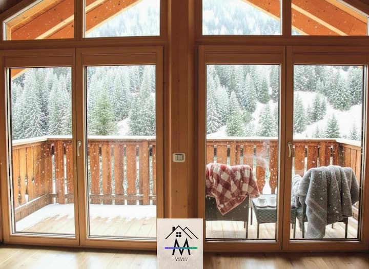 [10 Min Impianti Sci]amazing View+wifi+a/c+parking - Antermoia