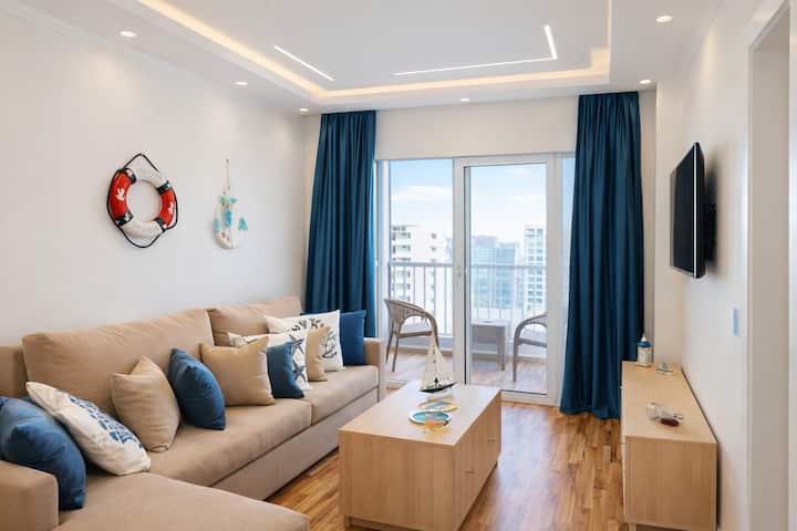 Porto Golf 2br •Crystal Lagoon • Beach Access - Égypte