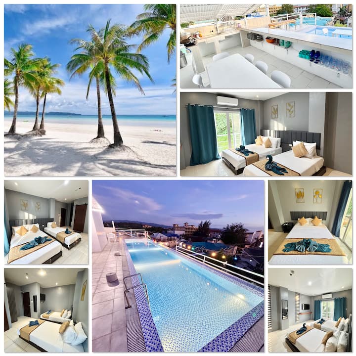 Family Of 17 W Kitchen@ Miami Beach Hotel Boracay - Long Beach Island, NJ