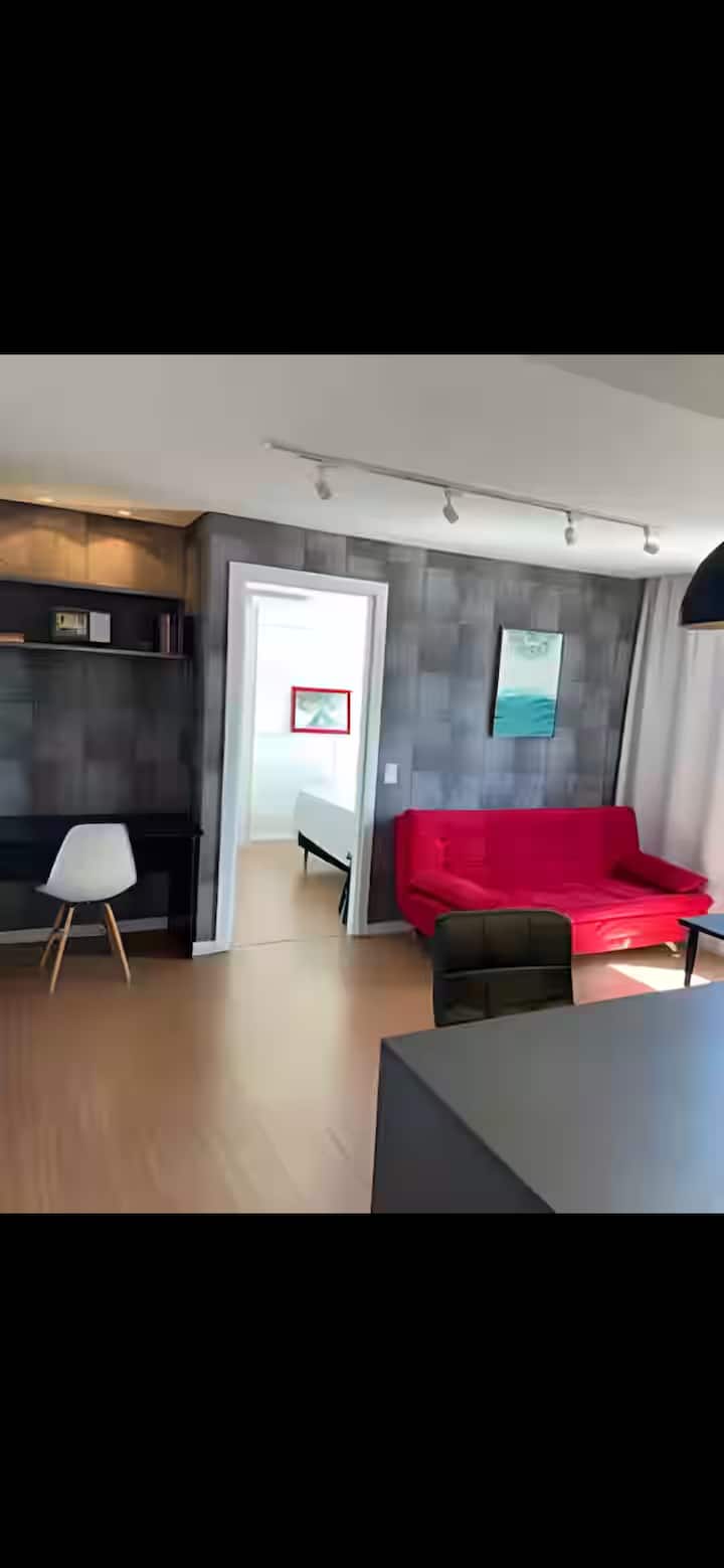 Parque Una Hola 1 Quarto, Sala E Garagem - Rio Grande