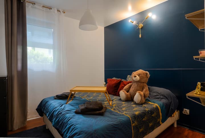 *4p/métro8/parking Privé/rer A/terasse/paris 15mn* - Créteil