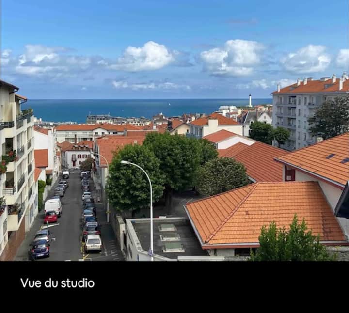 Studio Cosy Centre-ville Vue Mer - Biarritz