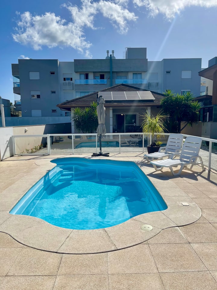 Casa Com Piscina | 400m Do Mar – Praia Palmas-sc - Governador Celso Ramos