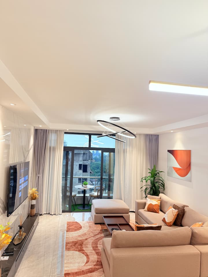 Stylish Cozy River And City View 2 Bedrooms Apart. - Kinshasa