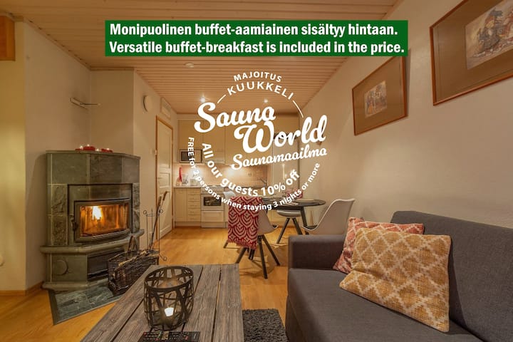 Kuukkeli Apartments Suite 1 Bedroom - Saariselkä