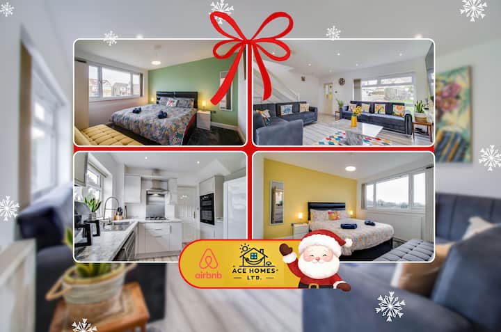 Christmas In Leeds | Spacious 3bdr House | Sleeps7 - リーズ