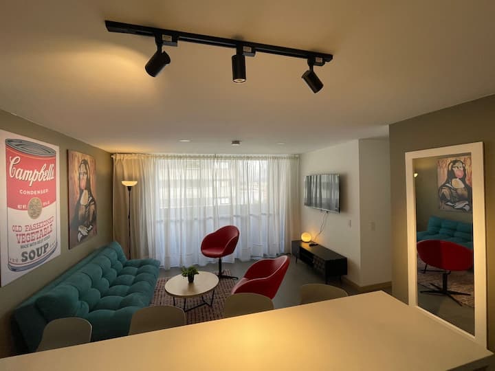 Fabulous & Big Flat 3br Poblado Best Location Pool - 麥德林