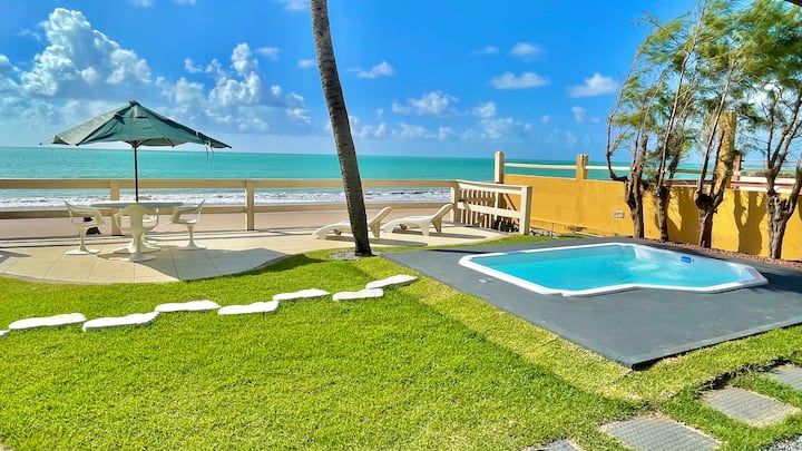 Casa Com Piscina Beira Mar Em Maceió-al - Maceió