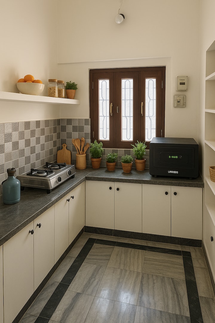 Vintage Stay Private Room In Varanasi |Kitchen - Varanasi