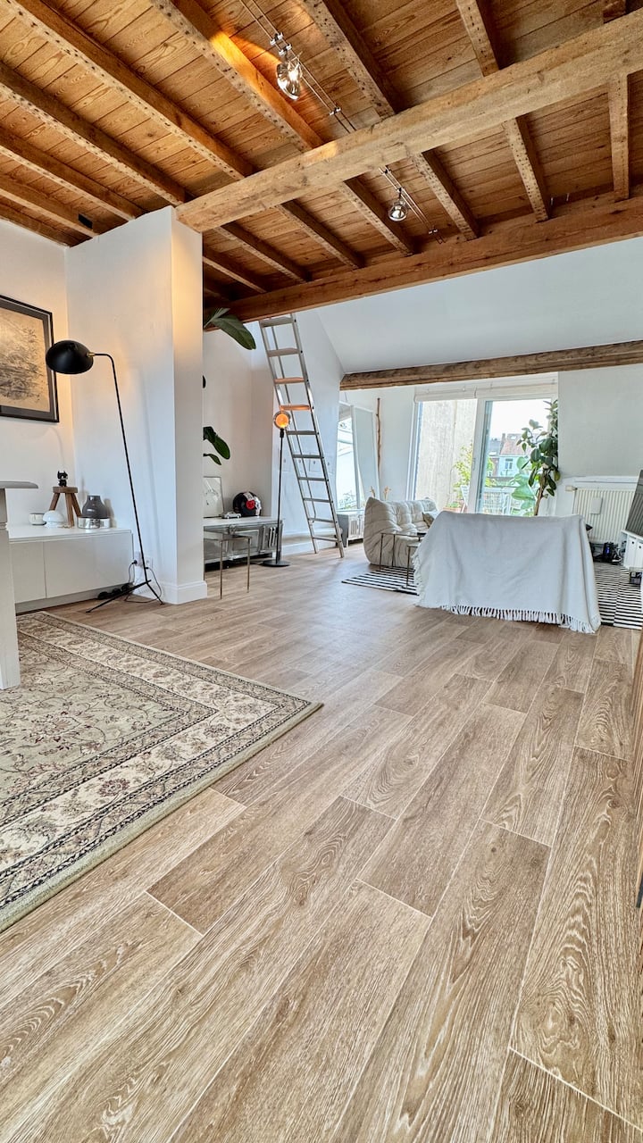 Lovely Penthouse Appartement Terrasse + Parks - Brussels