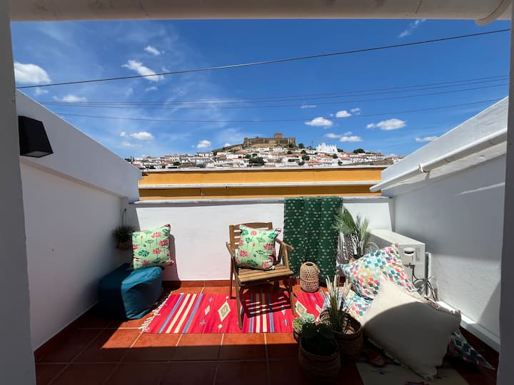 Casa Das Estrelas – Vista Mertola - Praia Fluvial - Mértola