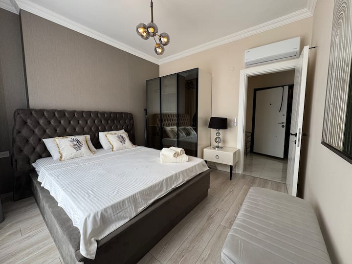 Yeni Eşyalı 1+1 Daire - Mahmutlar