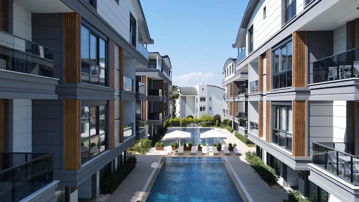 Belek’te Havuzlu Dair 1+1 No:4 - Belek