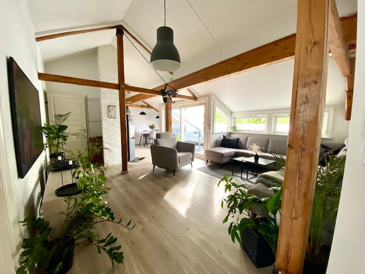 Sentral Loftsleilighet Med Privat Terrasse - Oslo