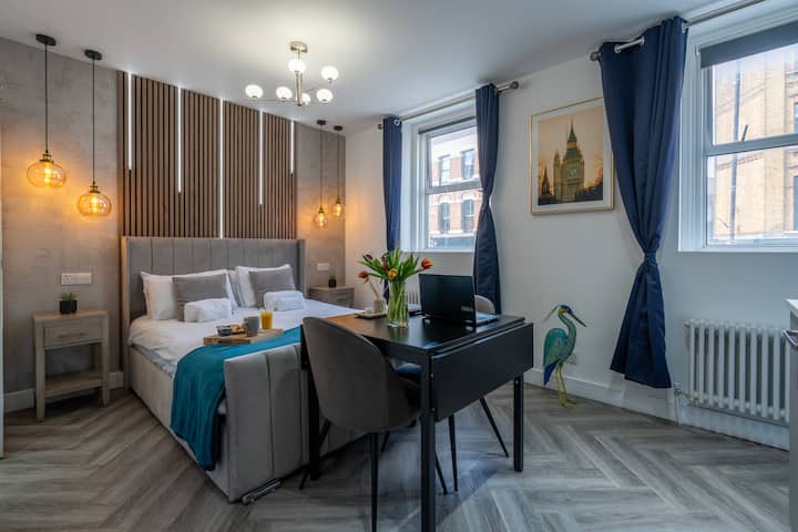 Spacious Studio Apartment On Brick Line Shoreditch - Londres