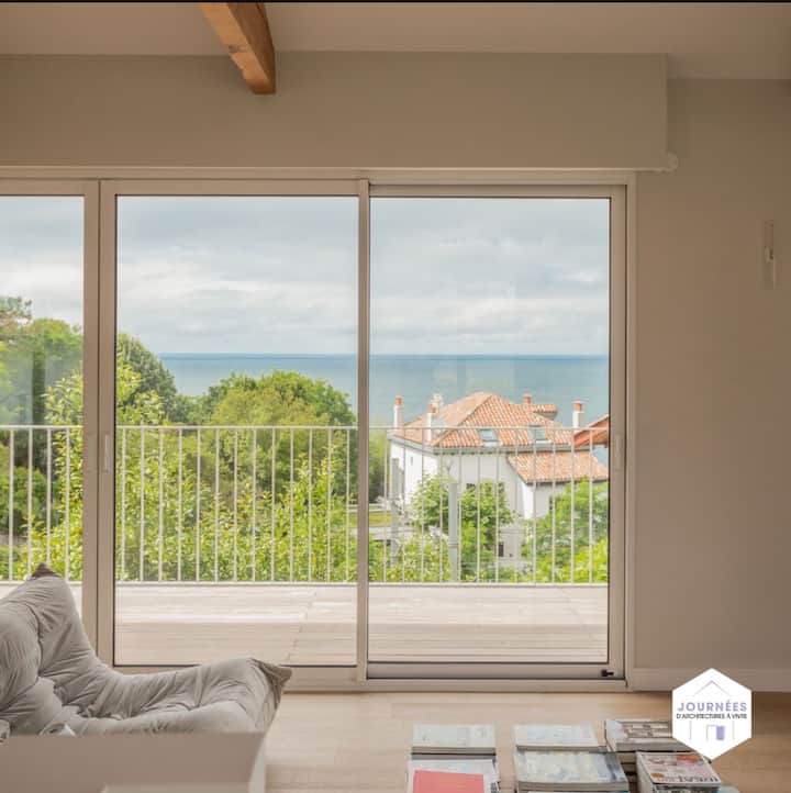 Villa Txori Habia - House With Ocean View - Saint-Jean-de-Luz