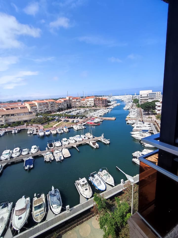 Joli Appartement à La Marina - Canet-en-Roussillon