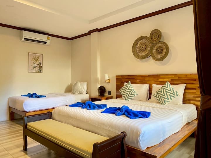 Triple Comfort Room, Kohtaowind+abf, 5/1 - Koh Tao