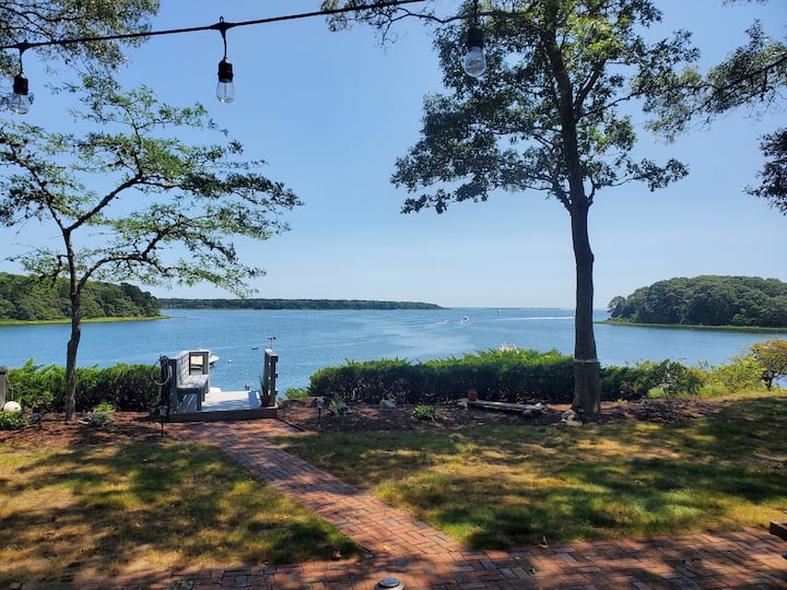 Waterfront Retreat With Private Dock And Views - Mashpee, MA