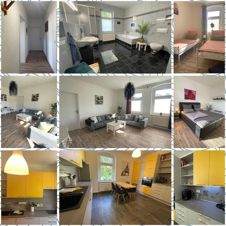 Ferienwohnung Dietel Mit Terrasse Und Parkplatz - Stollberg