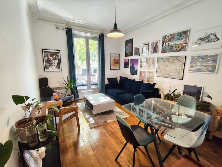 Cocon Parisien à L'entrée Des Buttes-chaumont - Paris