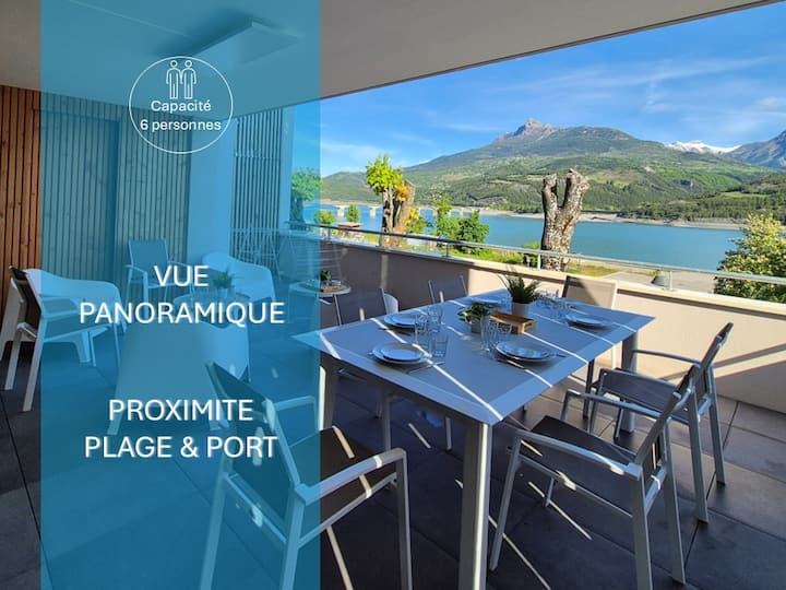 Neuf, Au Bord Du Lac & Montagne, Terrasse Xxl - Savines-le-Lac