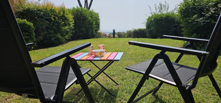 T3 Belle Vue Mer Avec Grand Jardin Au G4 - Fréjus