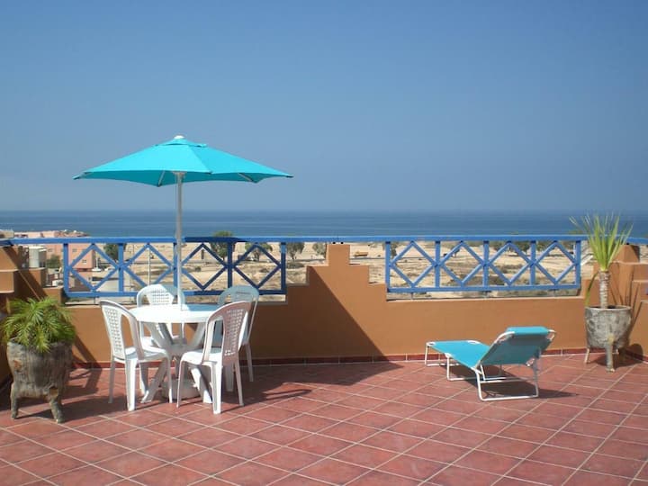 Stylish Flat In Awrir Tamraght With Pool - Taghazout