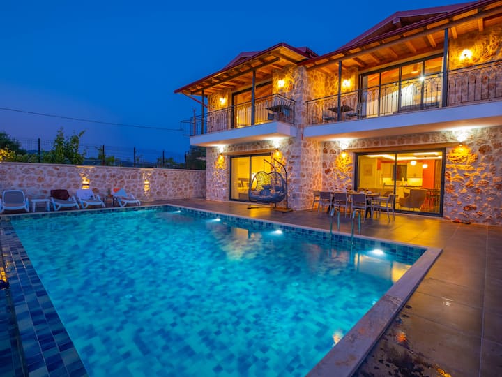 Lüks Villa Kaş Kalkan 6 Kişilik - Turkey