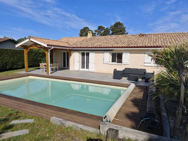 Maison Familiale Avec Piscine - Cestas
