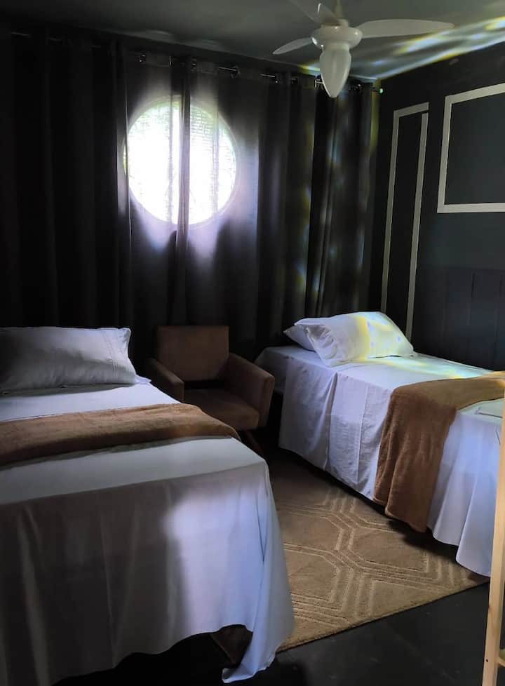 Quarto 06 - Duplo Solteiro - Ideal Empresas - Rio Claro