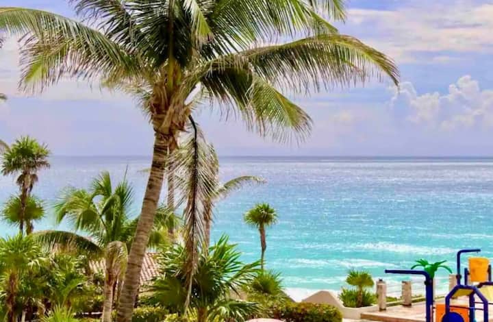 Oceanfront Paradise (2bdr-2bath) - Cancún