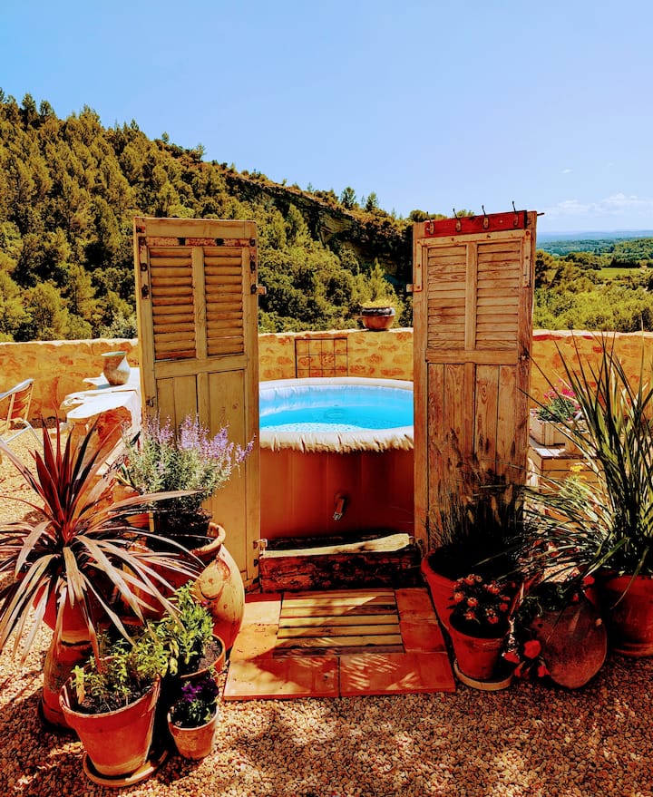 Sol Montmirail · Vue Dentelles · Terra Sonhada - Beaumes-de-Venise