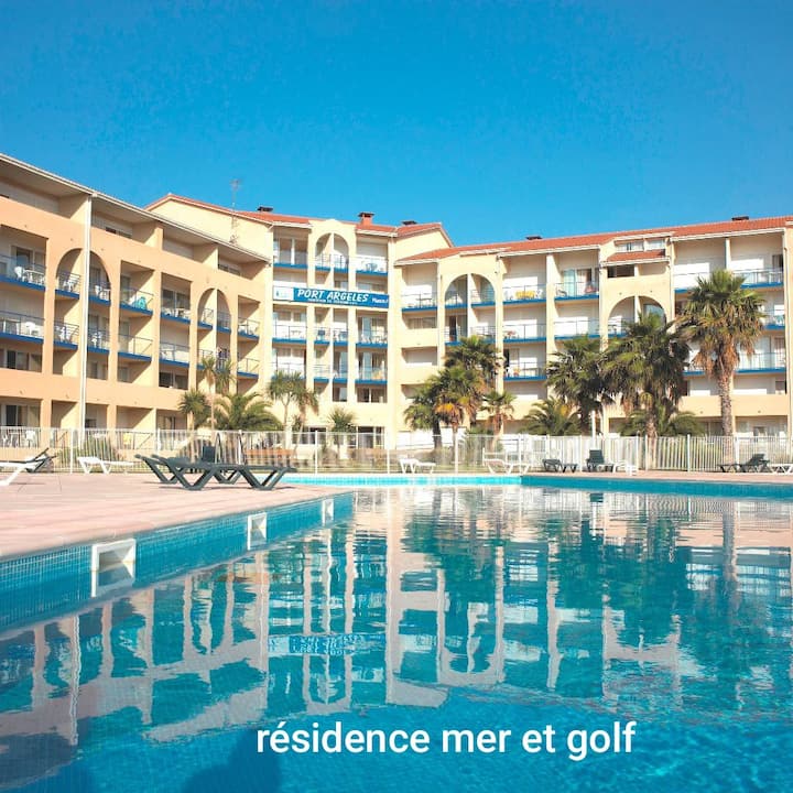 Appartement  4 Personnes Mer Et Golf - Argelès-sur-Mer