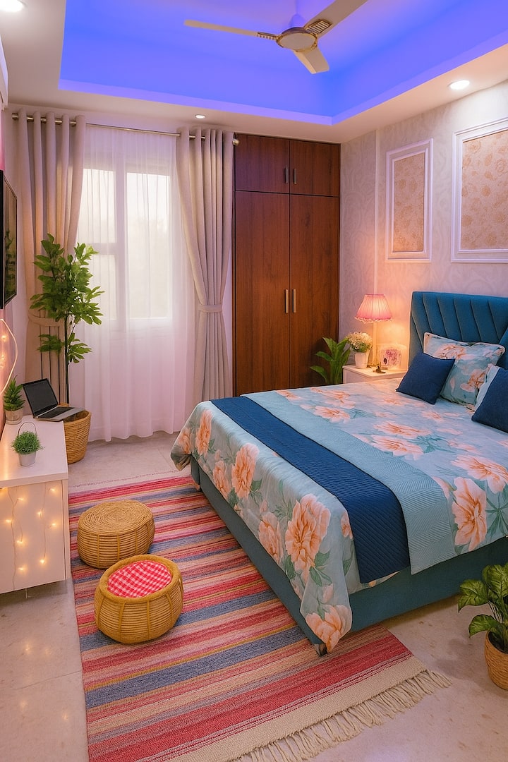 Sukoon Retreat 1bhk Mountain View Parking Wifi - Rishikesh