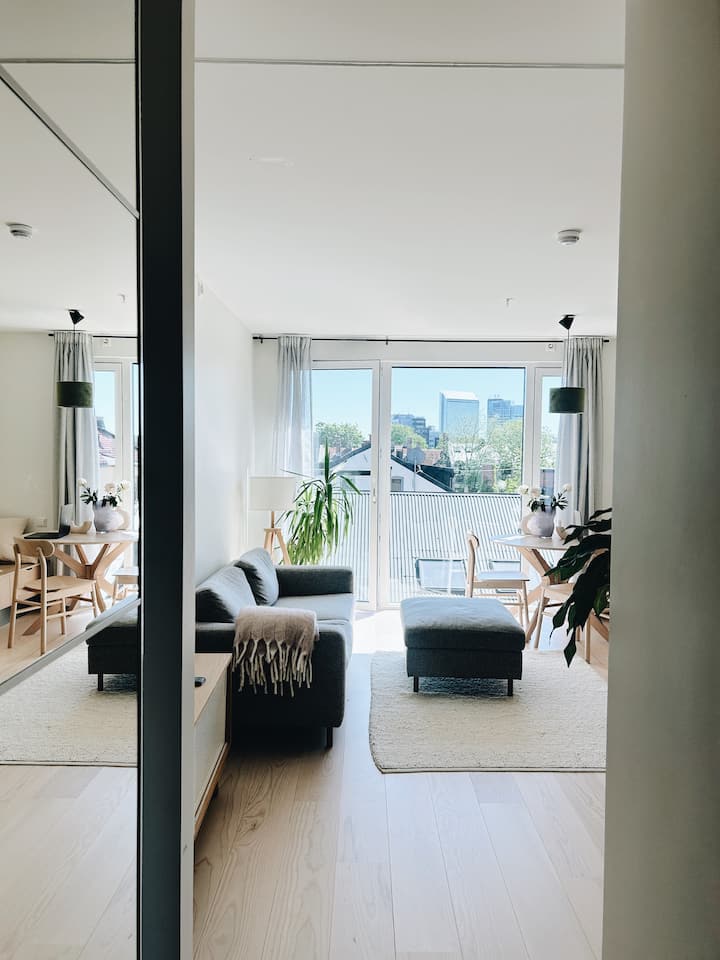 Modern Apartment With Big Rooftop Terrace - Oslo