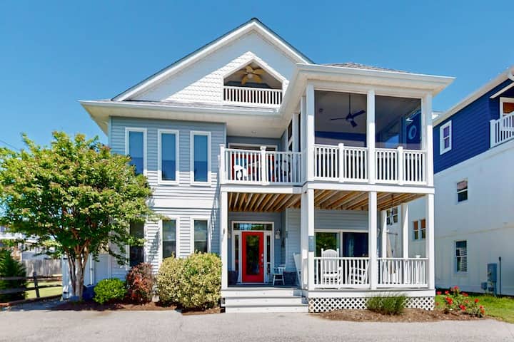 Spectacular Pet Friendly House Walk To Beach W/oce - Dewey Beach, DE