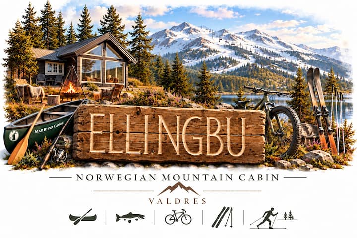 Fairytale Cottage With Canoe, Bike, Mountain Hikes, Games - Norway