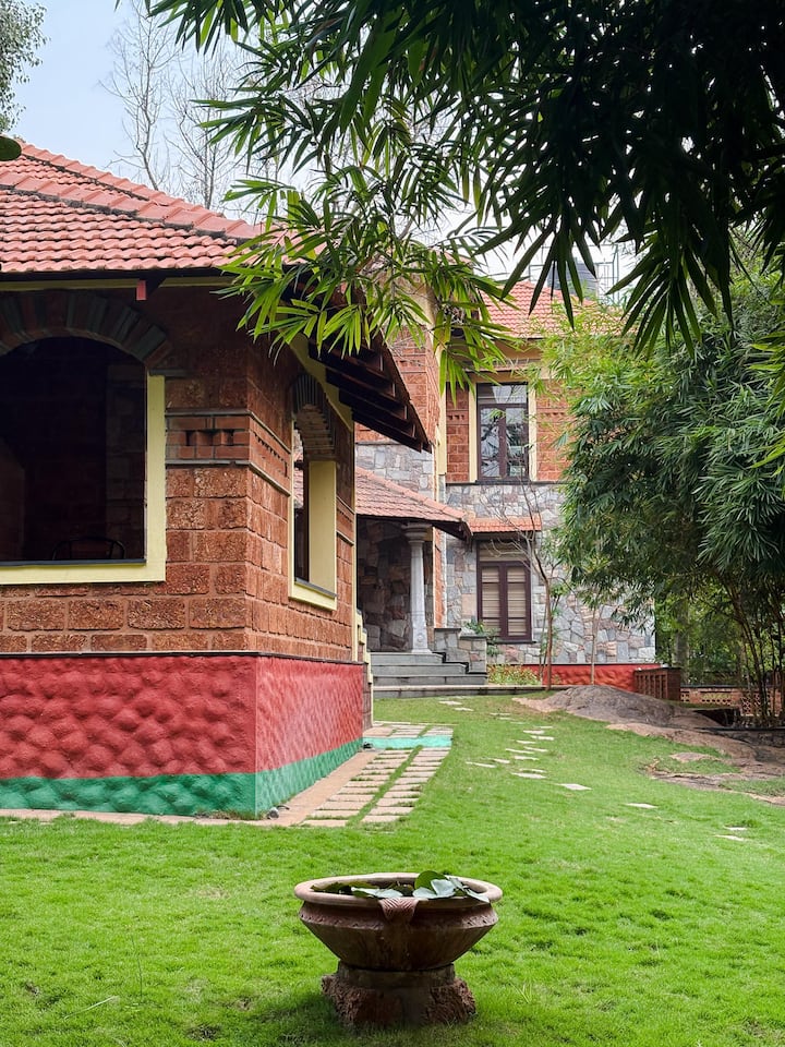 Exclusive & Luxurious Group Stay @ Organic Farm - Nelamangala