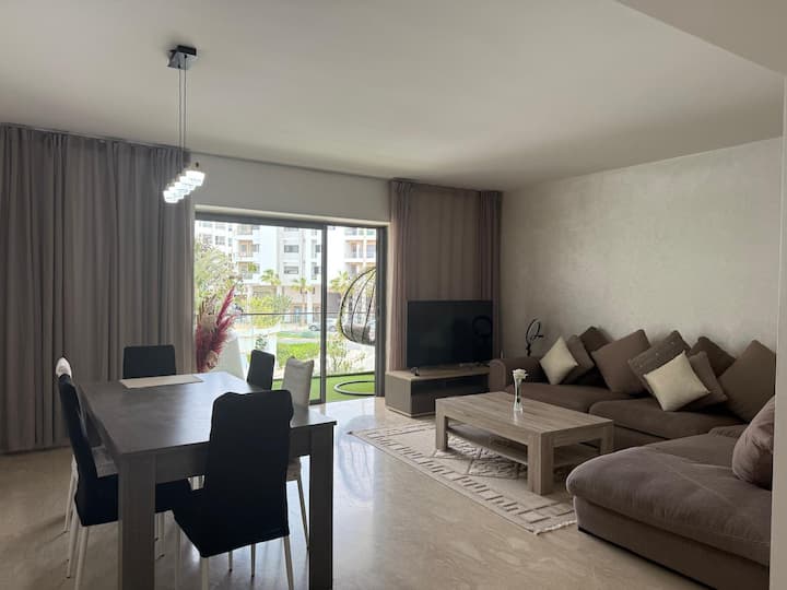 Appartement De 2 Chambres à Coucher Lken Park - Agadir