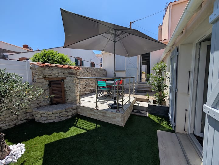 Belle Maison En Plein Centre, à 250m De La Plage - La Tranche-sur-Mer