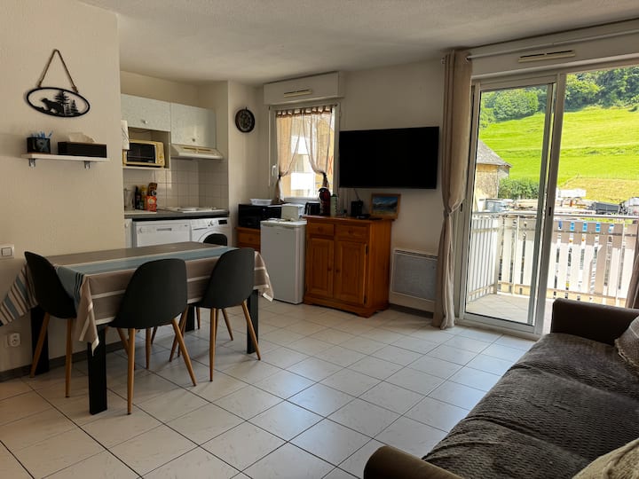 Studio Proche Du Centre 4/5 Pers + Parking + Fibre - Luz-Saint-Sauveur