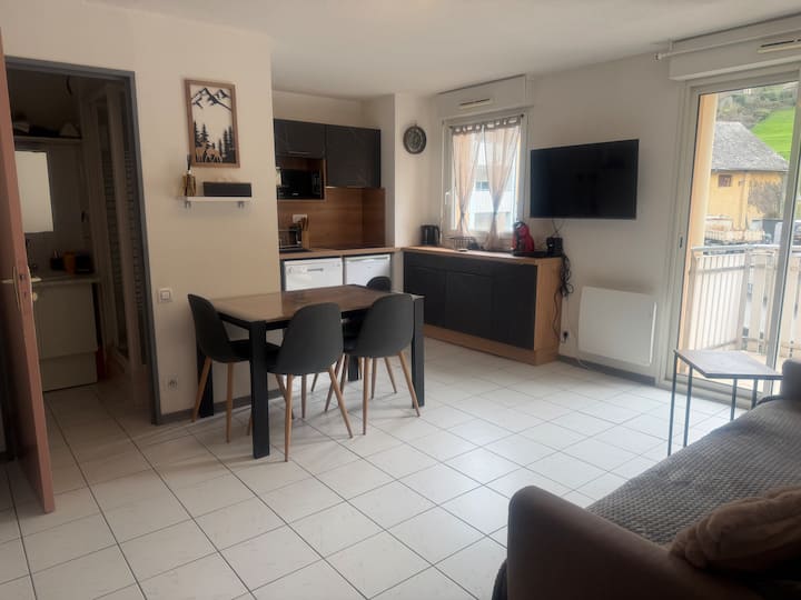Studio Proche Du Centre 4/5 Pers + Parking + Fibre - Luz-Saint-Sauveur