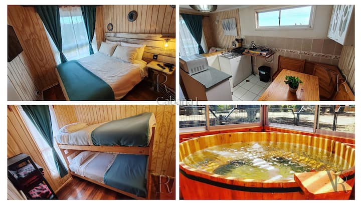Algarrobo Cabin Plus Free Hot Tub Use El Canelo Be - El Quisco