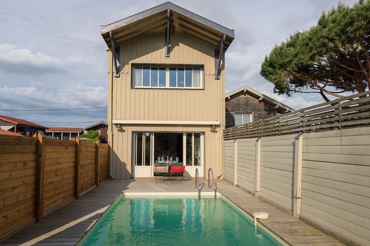 Jolie Villa Idéalement Placée Au Port De La Teste - Arcachon